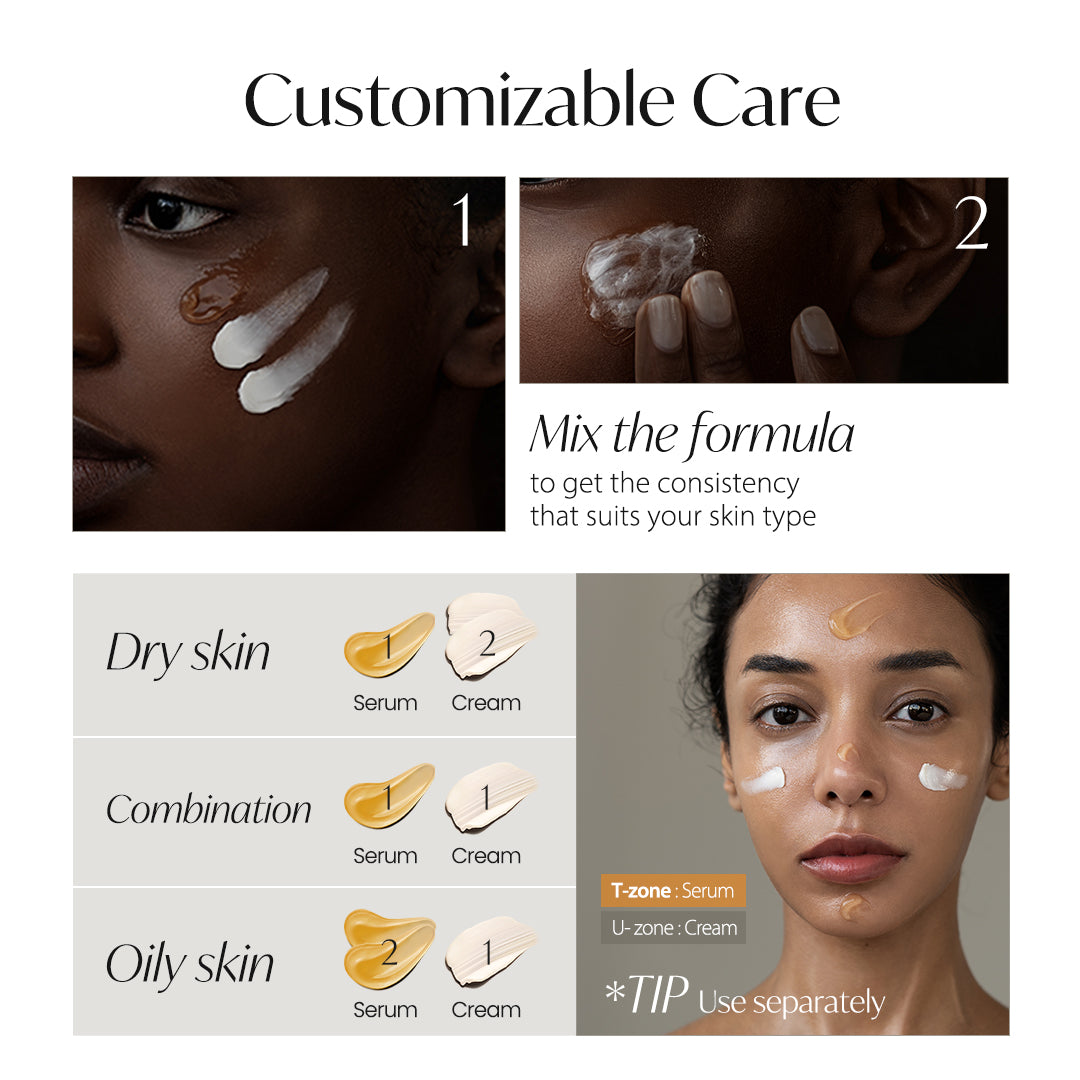 d'Alba white truffle double serum and cream