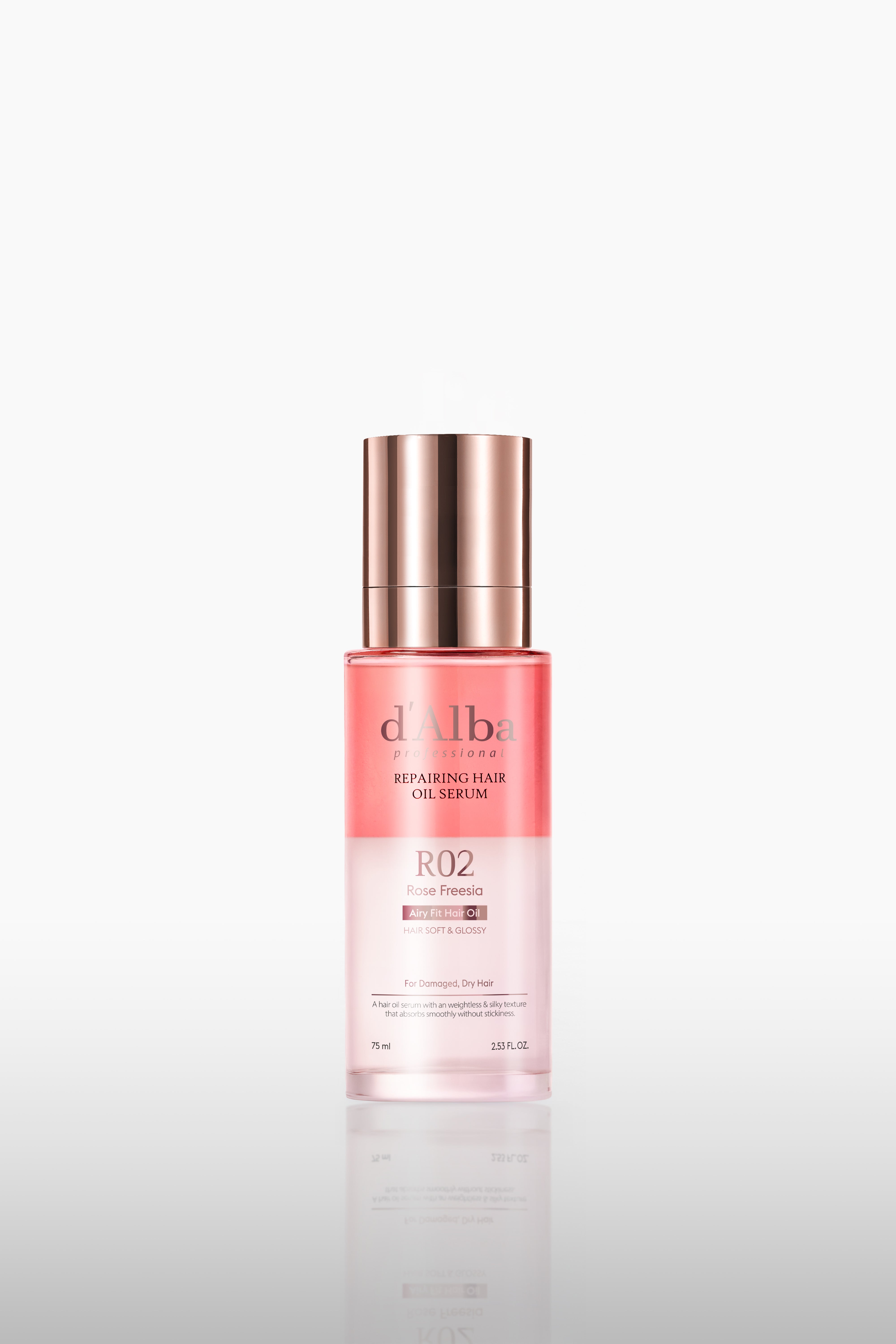 d'alba Piedmont Professional Reparing Hair Oil Serum 75ml