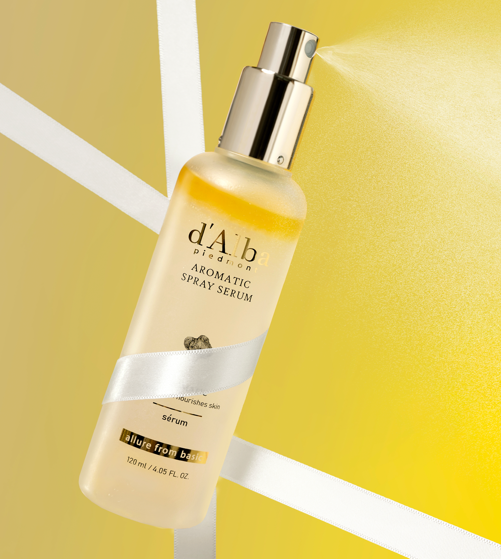 Serum dạng xịt thuần chay d'Alba White Truffle First Aromatic Spray Se